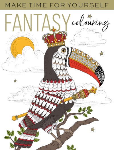 Fantasy Colouring - Buy Now - GMC Publications - Mindfulness