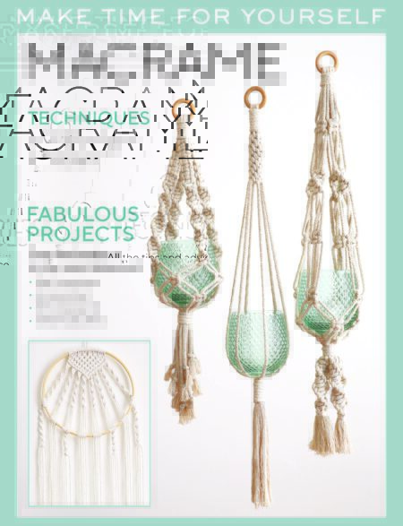 Make Time for Yourself: Macramé - Buy issue 3 online