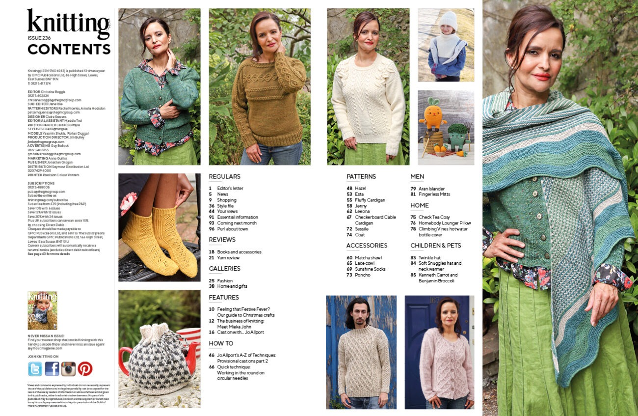 Knitting Magazine - Issue 236 - GMC Publications