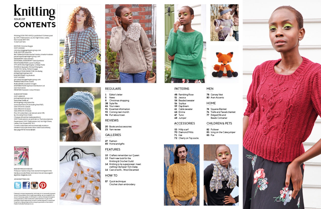 Knitting Magazine - Issue 237 - GMC Publications