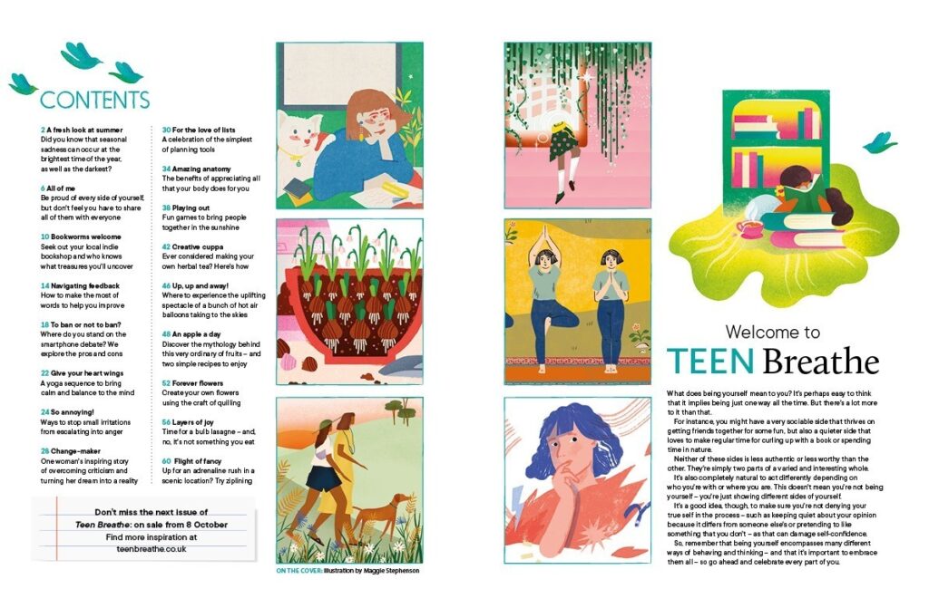 Teen Breathe magazine - Subscribe - GMC Publications - Be Inspired