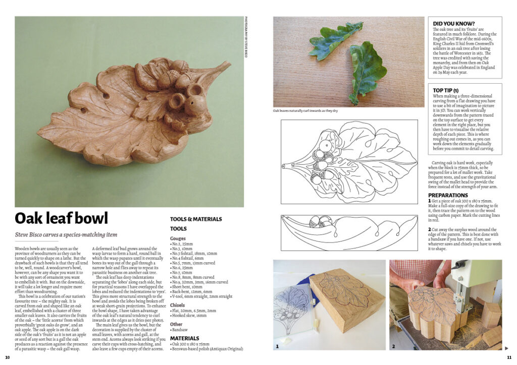 Woodcarving magazine - Subscribe - GMC Publications - Woodworking