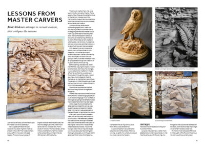 Woodcarving magazine - Subscribe - GMC Publications - Woodworking